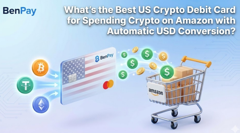Best US Crypto Debit Cards 2026: Spend on Amazon with Auto-Conversion